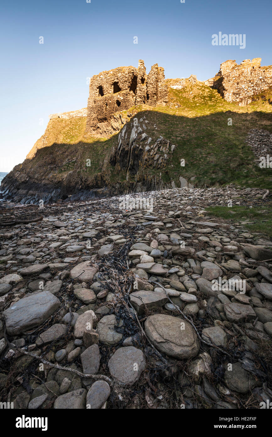 Findlater Castle on the Moray coast of Scotland Stock Photo - Alamy