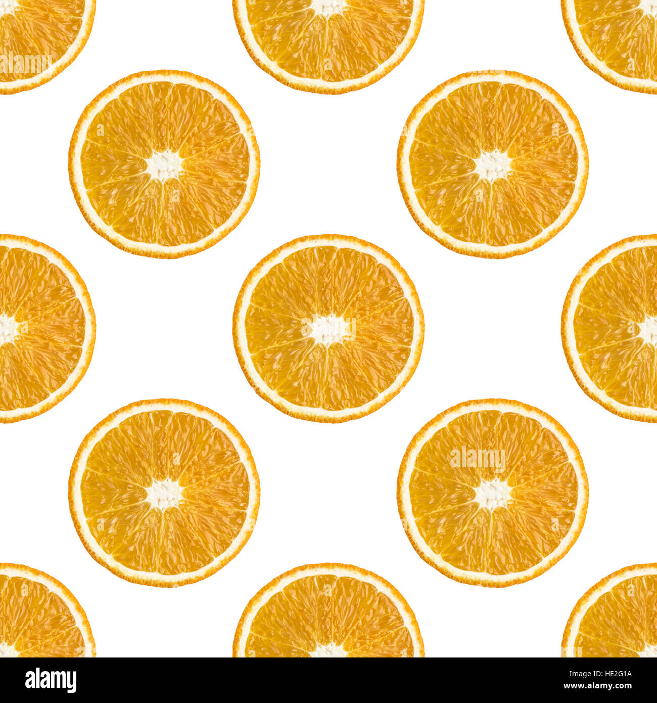 Seamless pattern of oranges fruit Stock Photo - Alamy