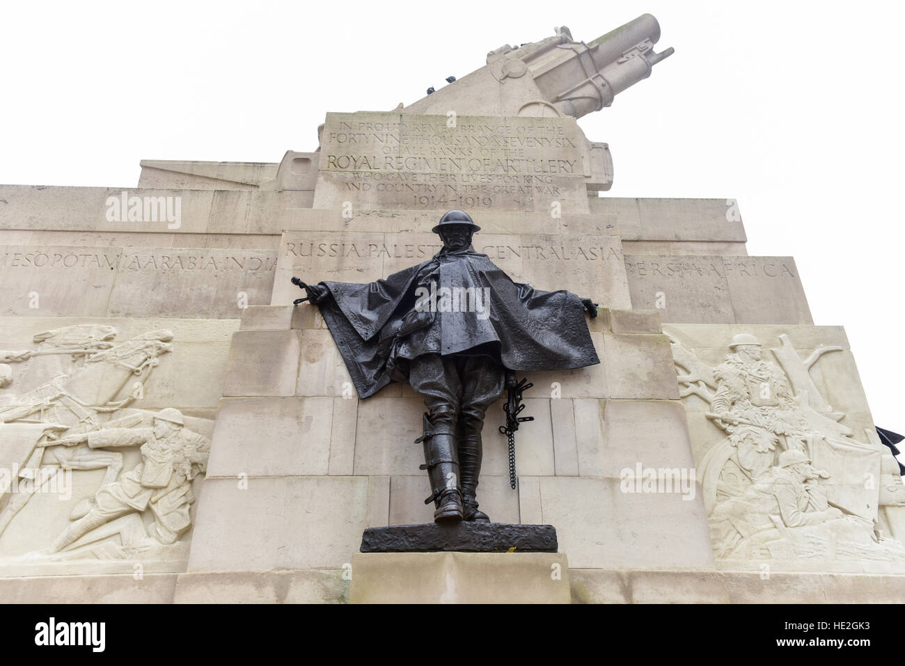 Royal Artillery Memorial (designed by Charles Jagger and Lionel Pearson ...