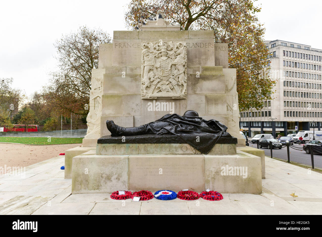 Royal Artillery Memorial (designed by Charles Jagger and Lionel Pearson ...