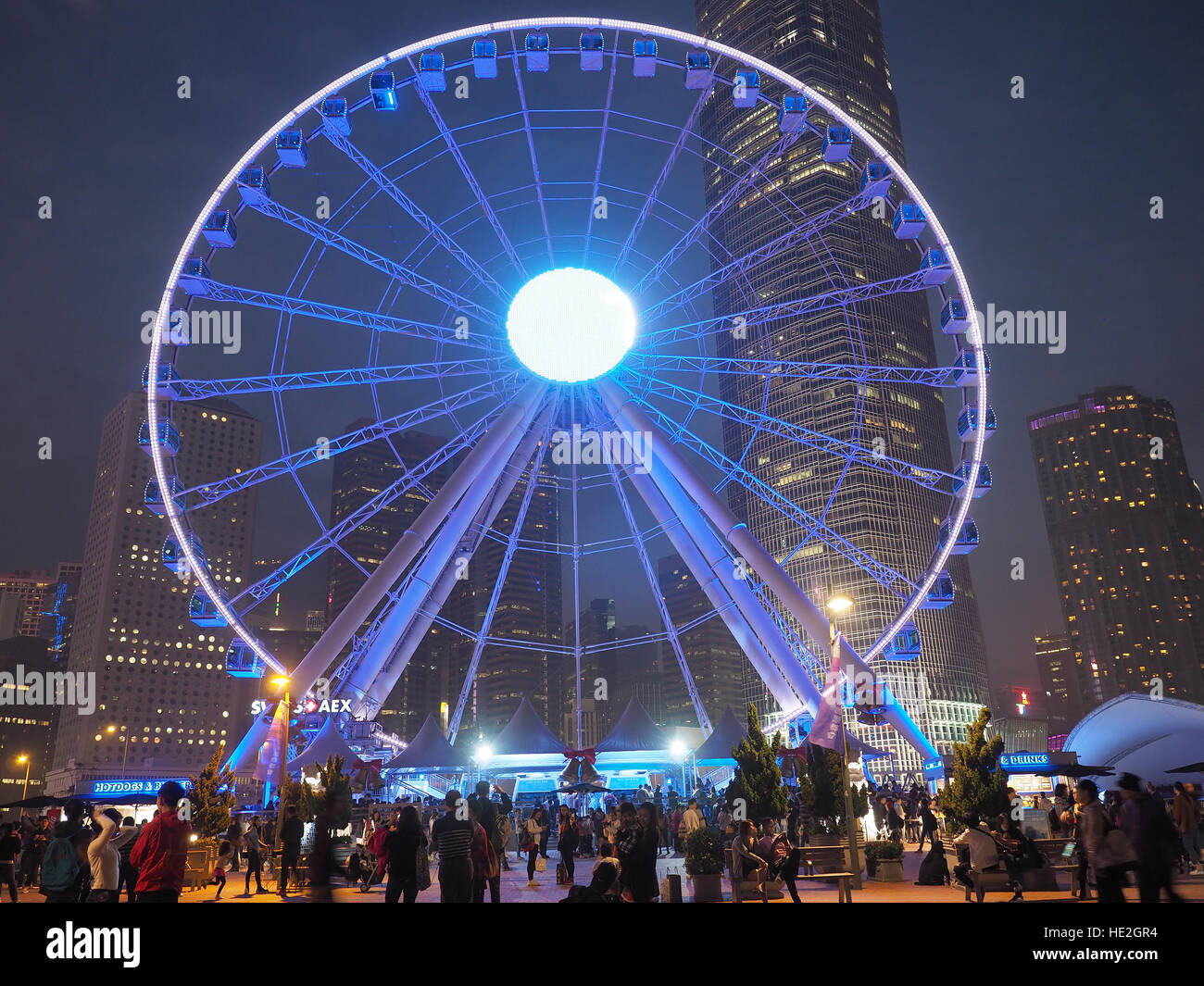 Hong kong observation wheel hi-res stock photography and images - Alamy