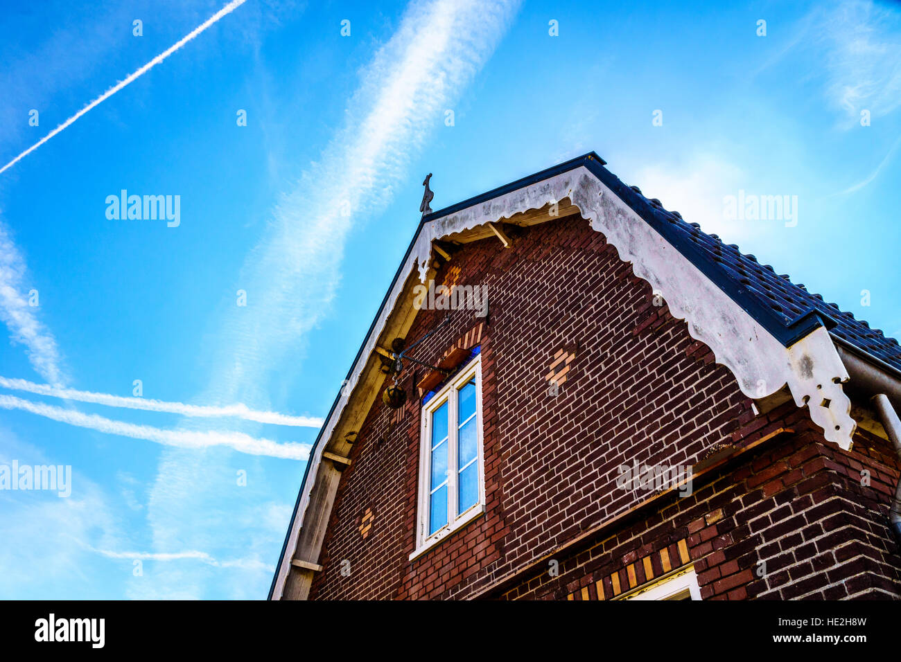 Saddle roof hi-res stock photography and images - Alamy