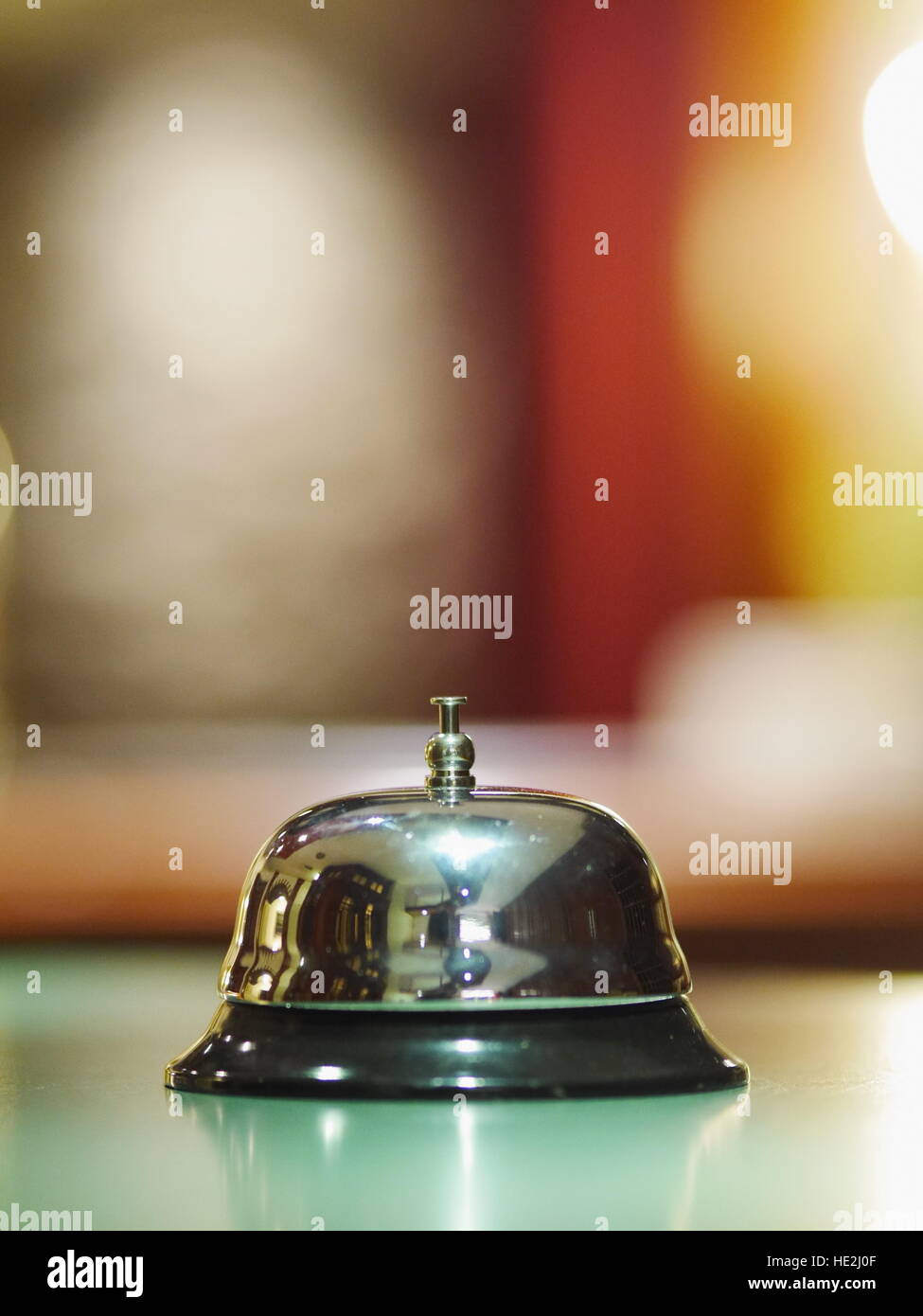 hotel service bell Stock Photo - Alamy