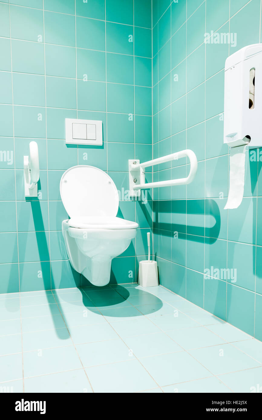 public disabled toilet in a large building Stock Photo - Alamy