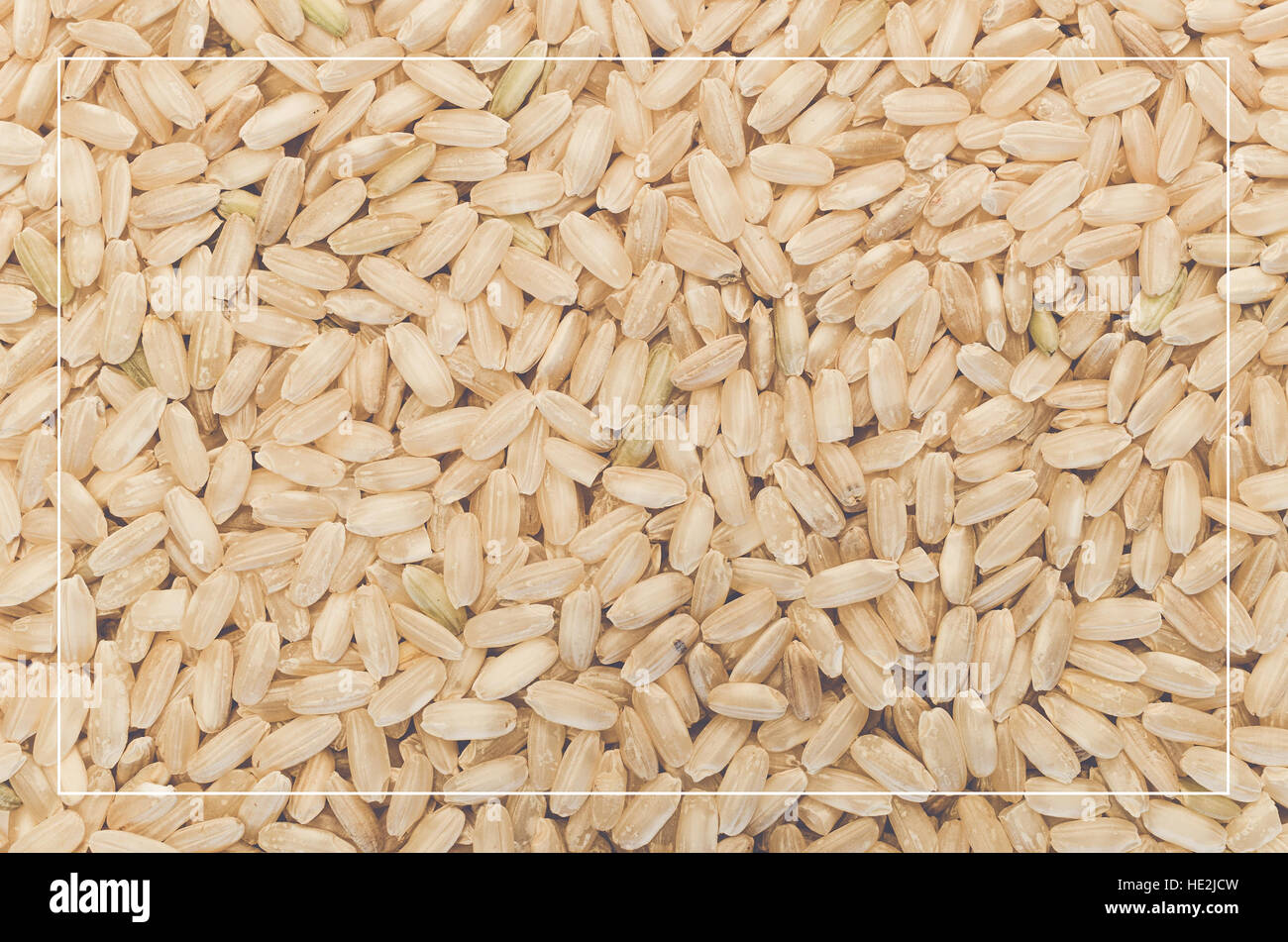 rice grains full frame top perspective view Stock Photo - Alamy