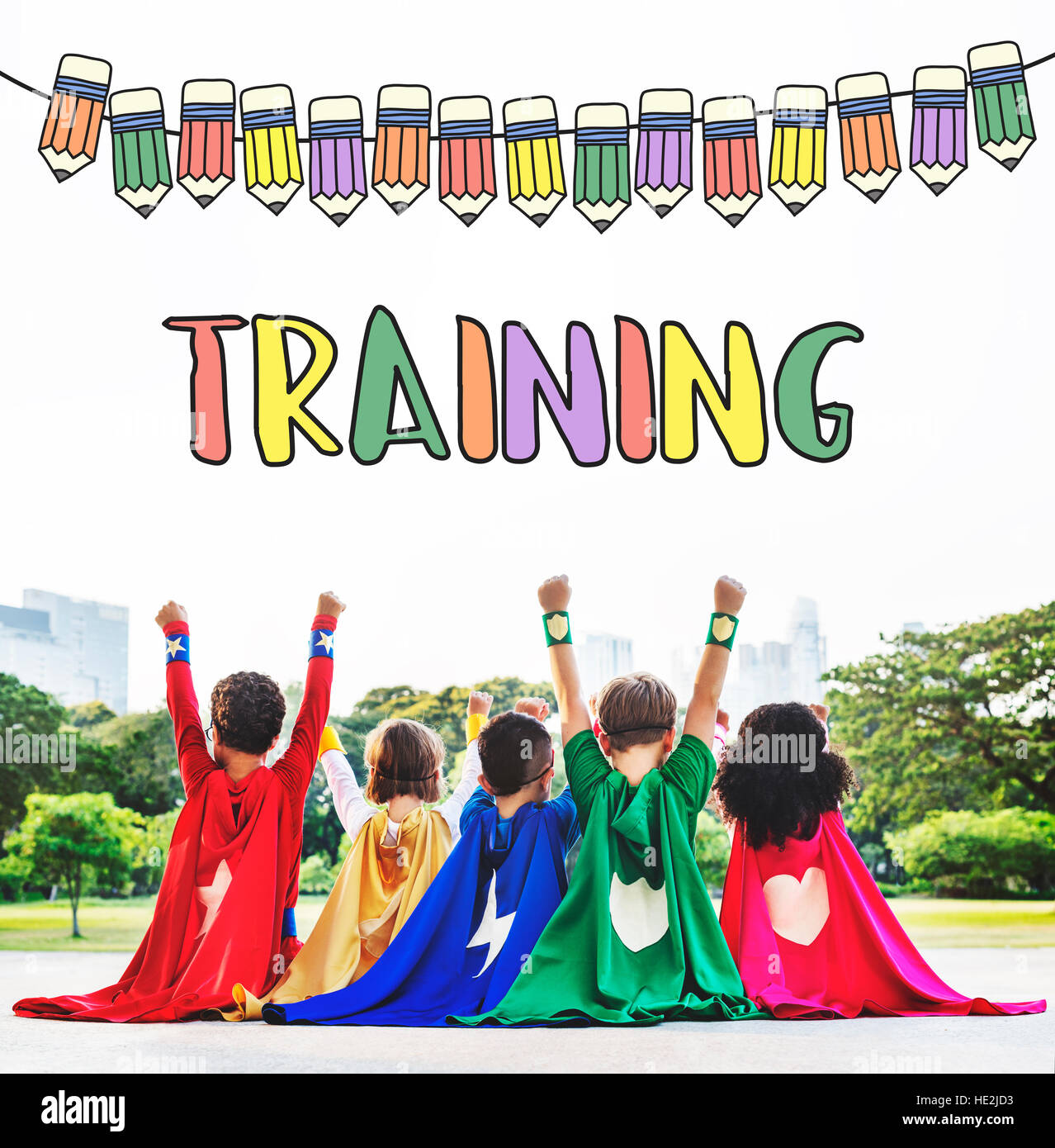 Training Education School Learning Study Concept Stock Photo - Alamy