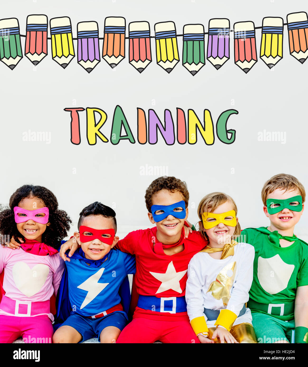 Training Education School Learning Study Concept Stock Photo - Alamy
