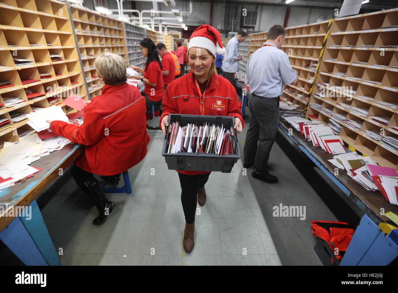 Royal mail workers paula carey hi-res stock photography and images - Alamy