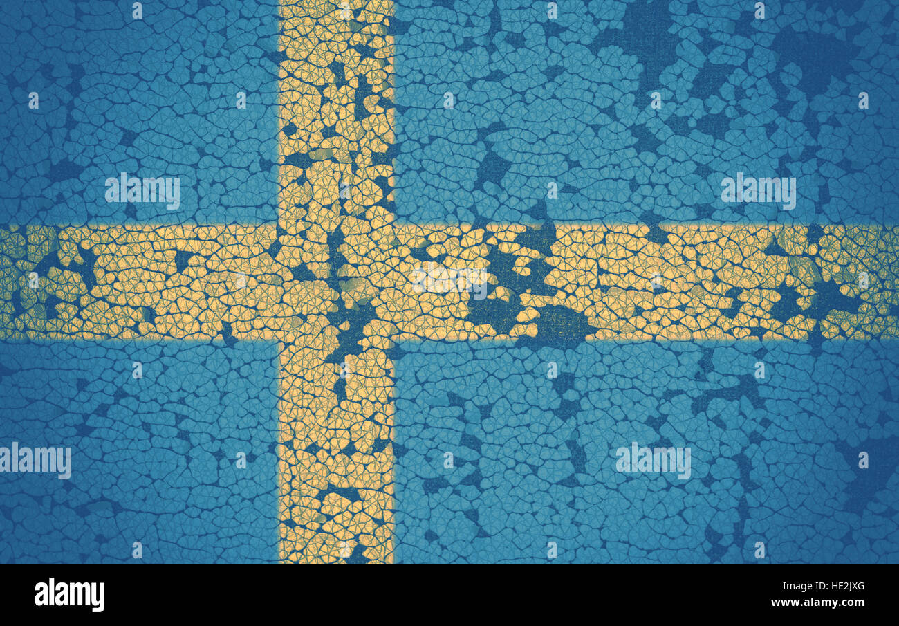 Old swedish flag hi-res stock photography and images - Alamy