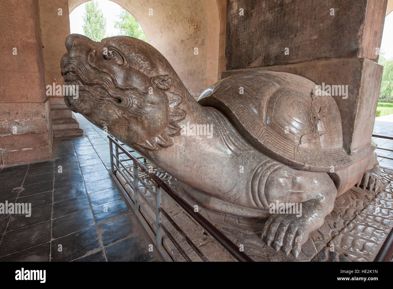 Ming tombs turtle stone High Resolution Stock Photography and Images ...