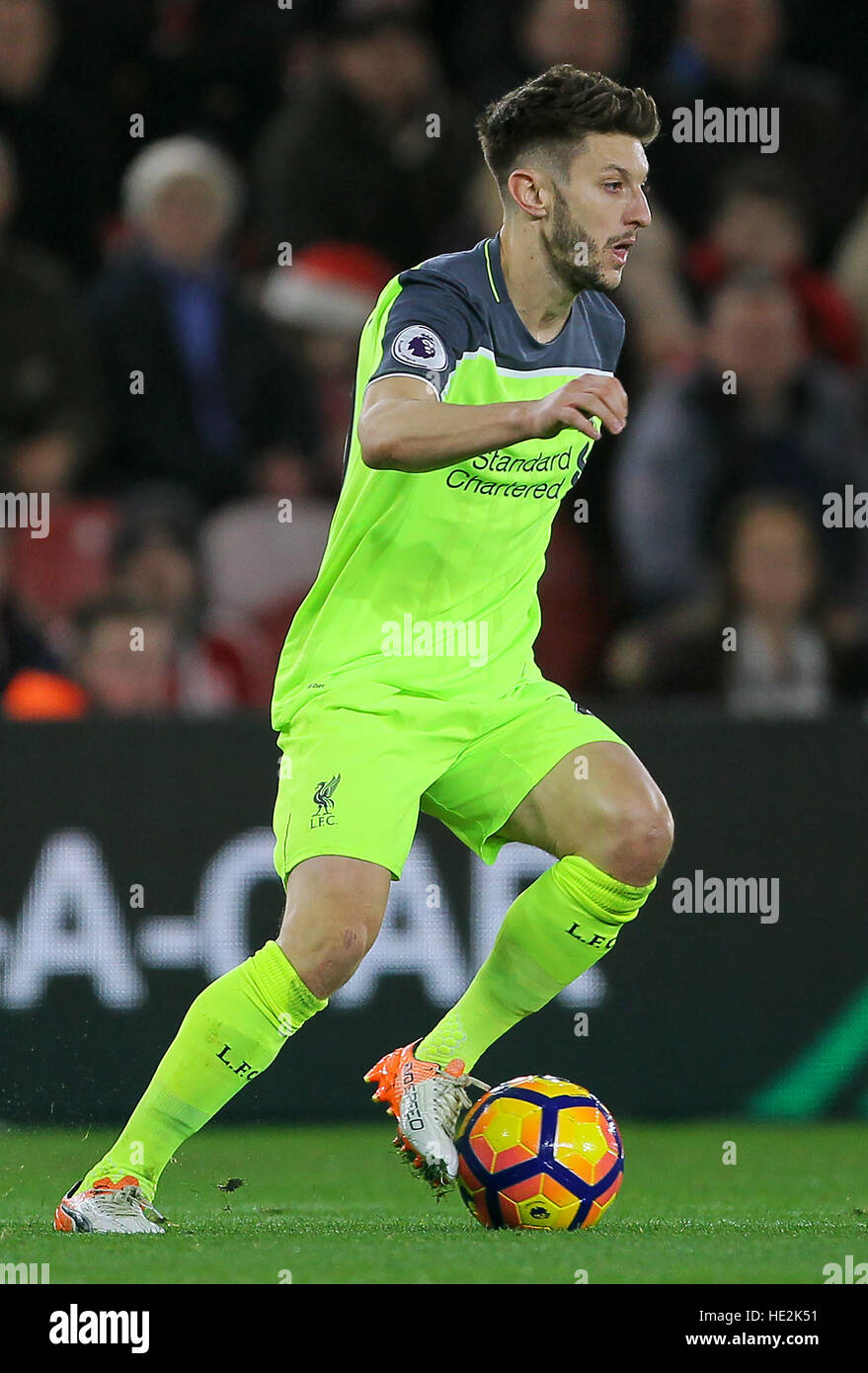 Adam Lallana, Liverpool Stock Photo - Alamy