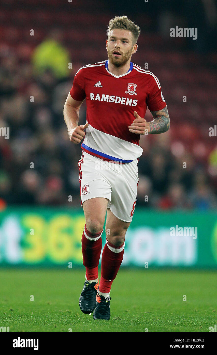Adam Clayton, Middlesbrough Stock Photo - Alamy