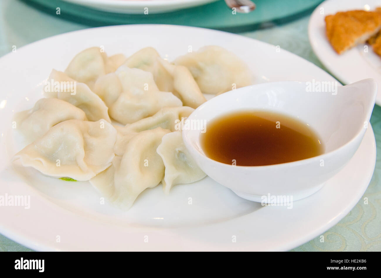 Chinese cuisine dumplings food meal dish Beijing, China Stock Photo - Alamy