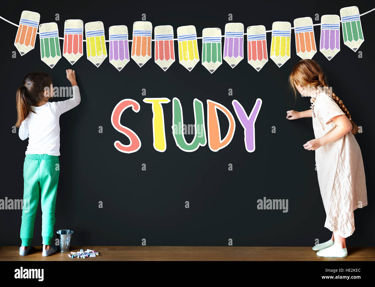 Study Education School Learning Concept Stock Photo - Alamy