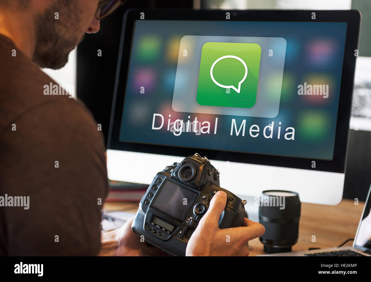 Application Connection Digital Internet Graphic Concept Stock Photo - Alamy