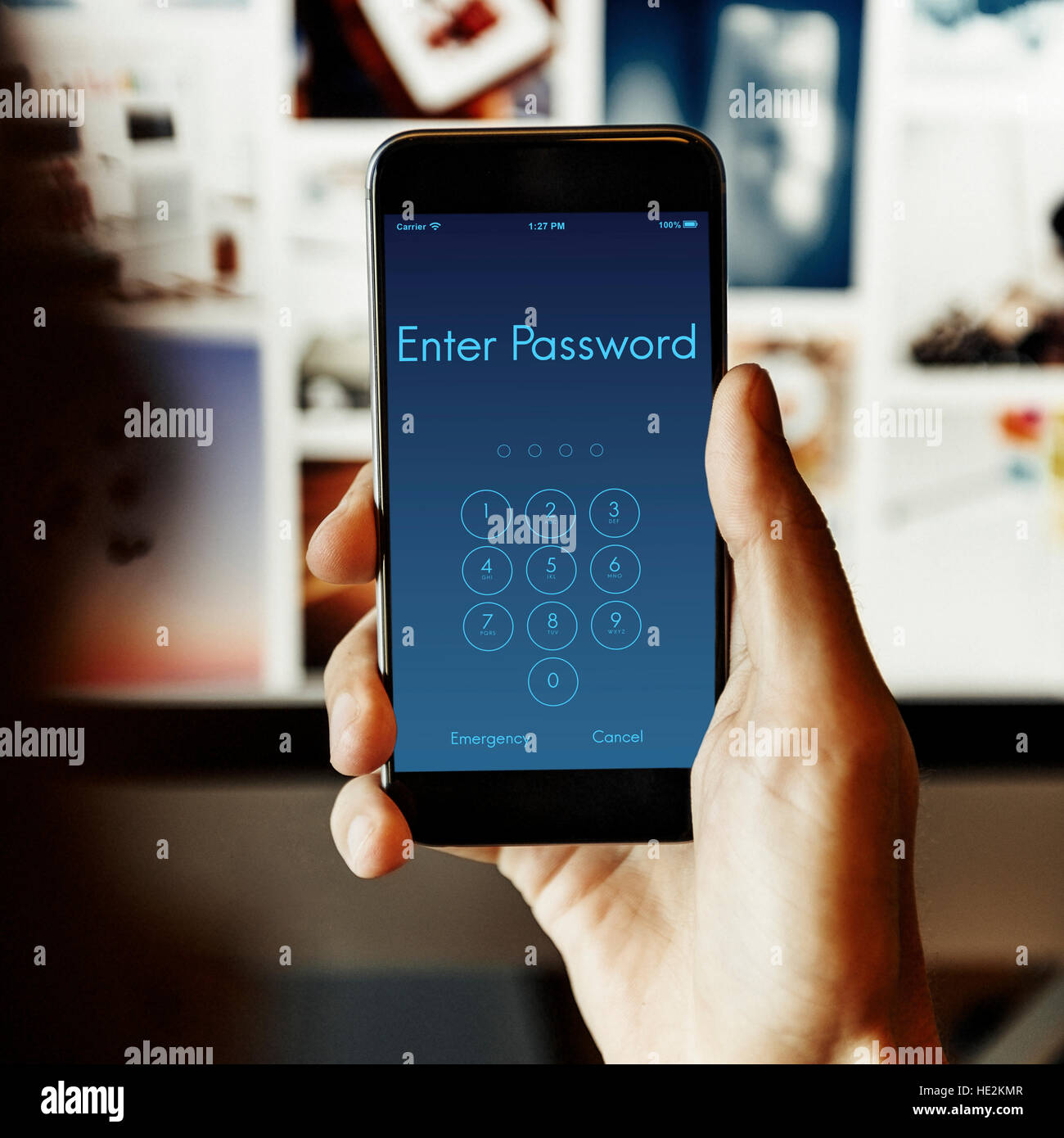 Access Identification Password Passcode Graphic Concept Stock Photo - Alamy