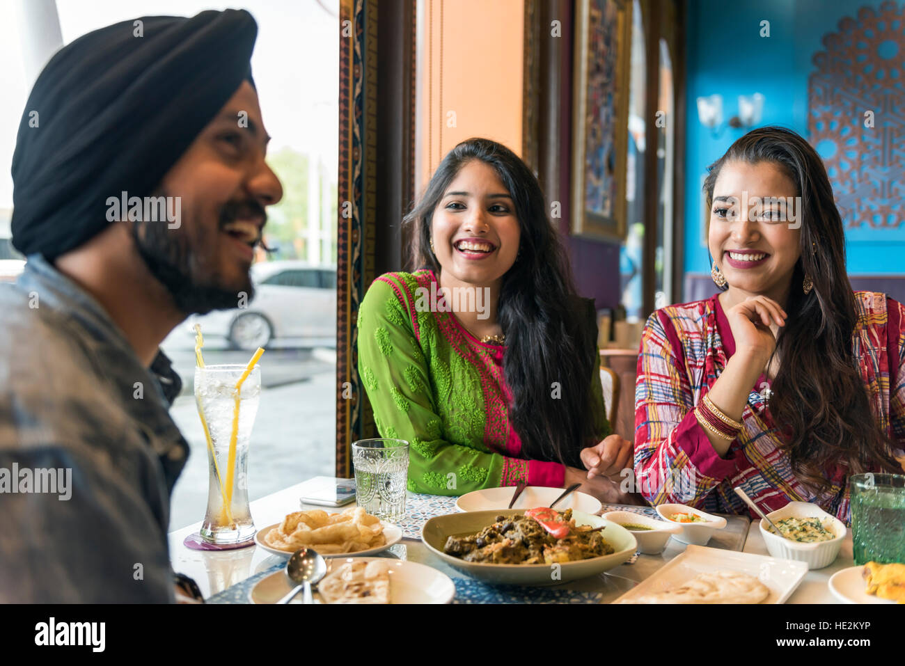 Indian community eating restaurant hi-res stock photography and images ...