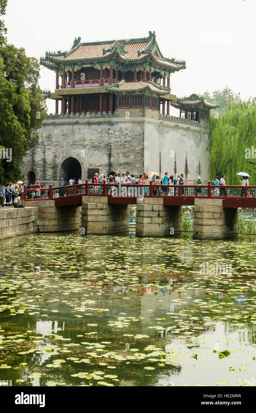 Wenchang Tower or Tower of Literary Prosperity Summer Palace and ...