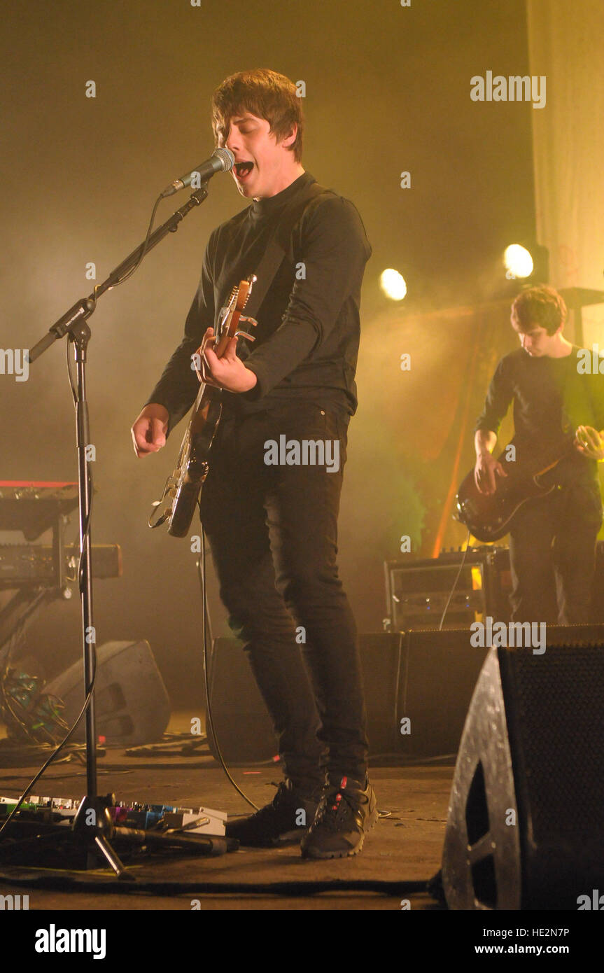 Jake Bugg performing live at The O2 Academy in Brixton Featuring: Jake ...