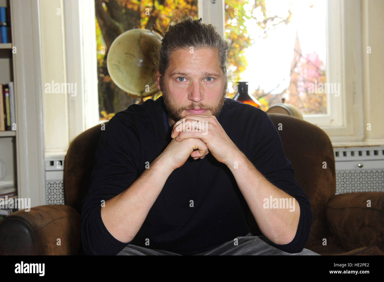 Photocall for new episodes of ZDF series 'Die Bergretter' at Cafe ...