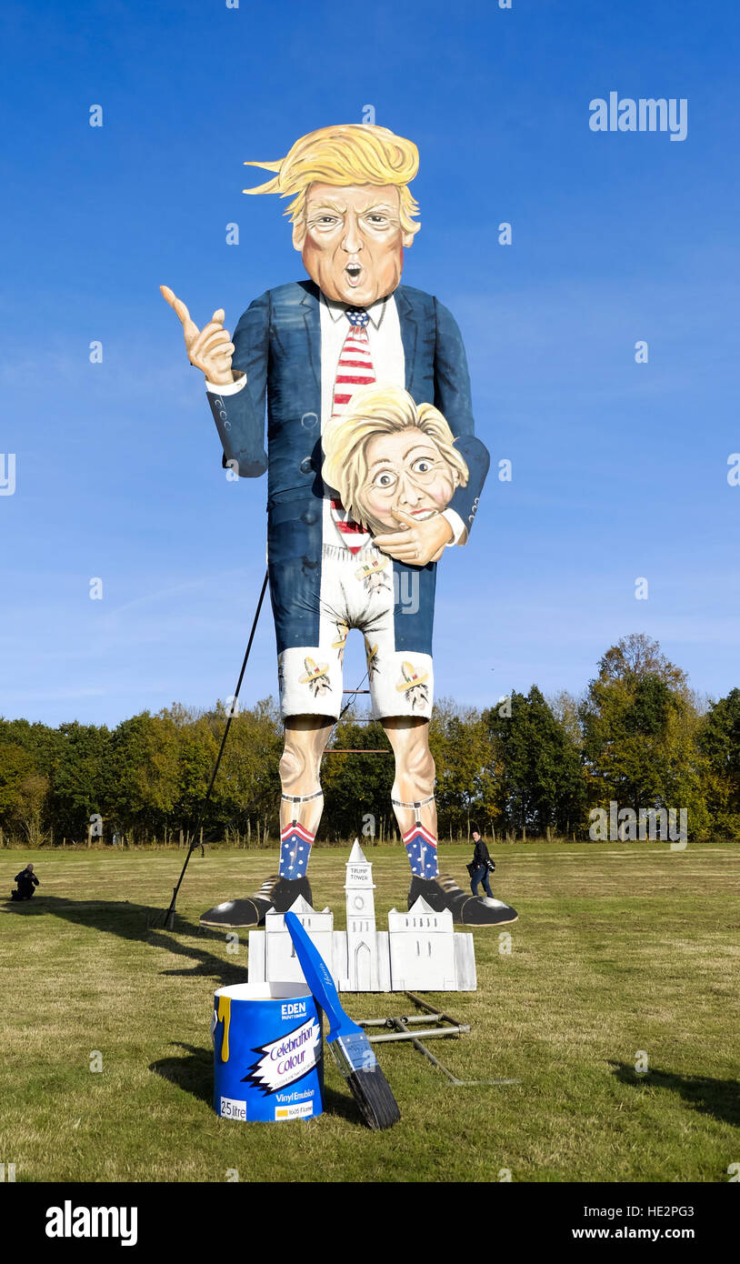 Donald Trump is the 2016 Guy for the Edenbridge bonfire society Where ...