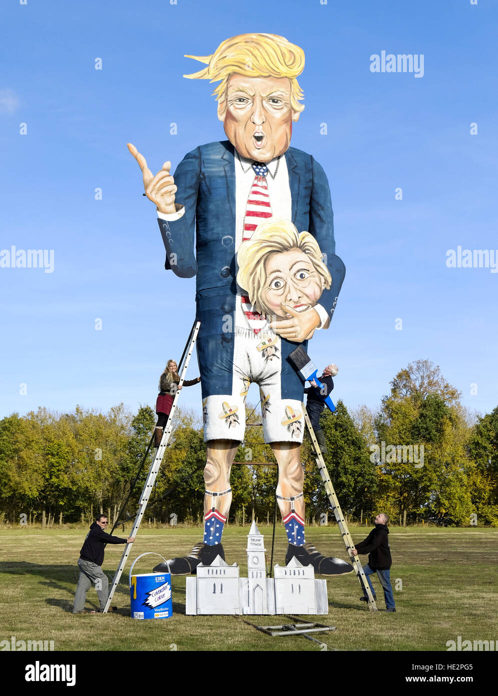 Donald Trump is the 2016 Guy for the Edenbridge bonfire society Where ...