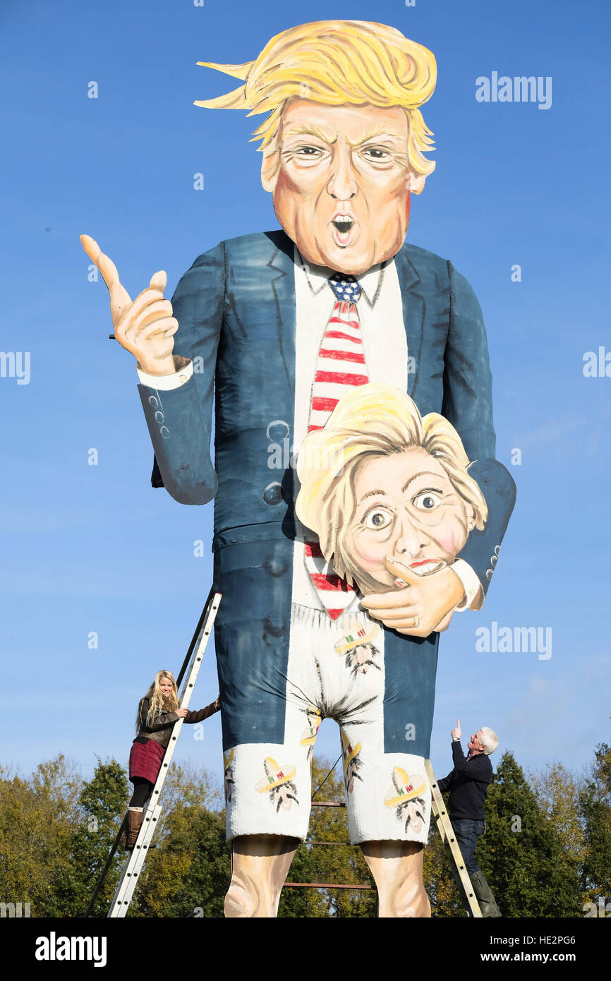 Donald Trump is the 2016 Guy for the Edenbridge bonfire society Where ...