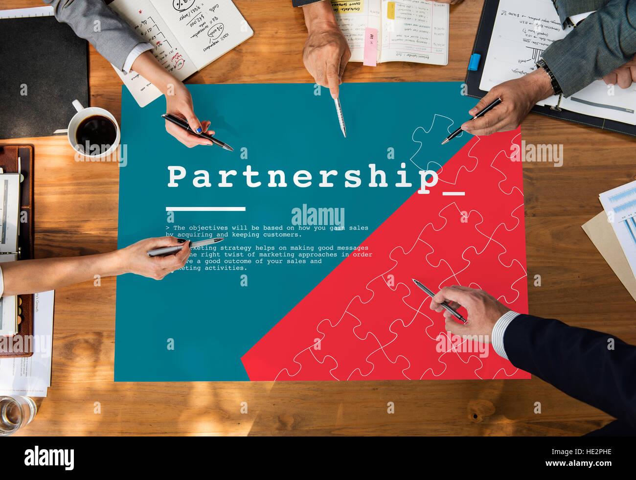 Team Work Collaboration Cooperation Concept Stock Photo - Alamy