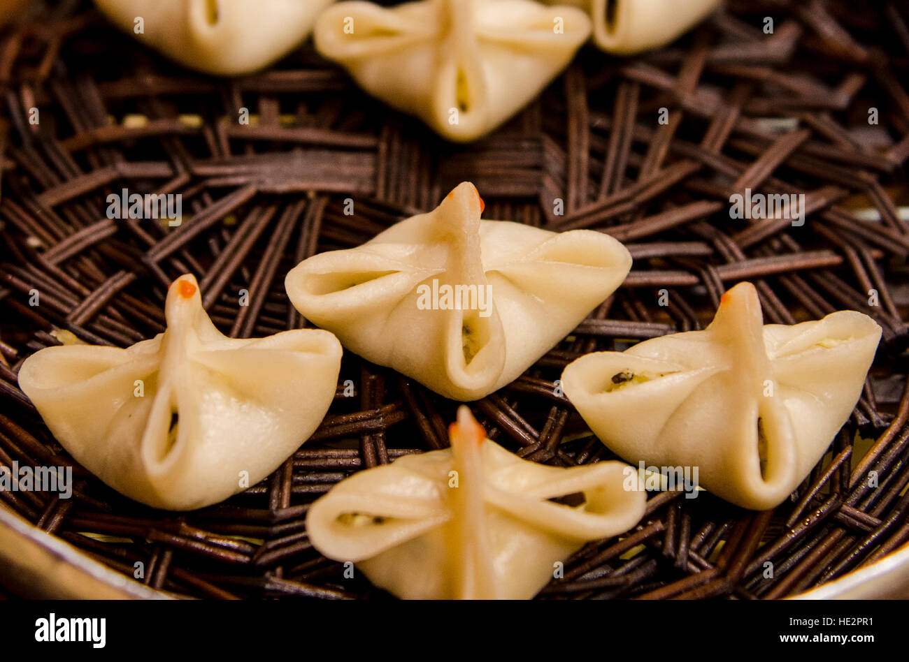 Tang Dynasty Show dinner cuisine food dumplings dim sum Xian, China ...