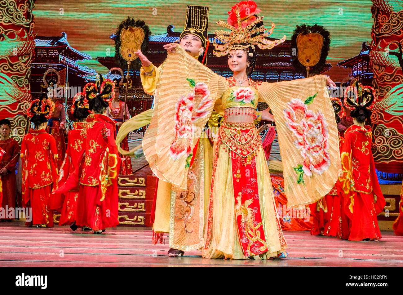 Tang dynasty dinner hi-res stock photography and images - Alamy