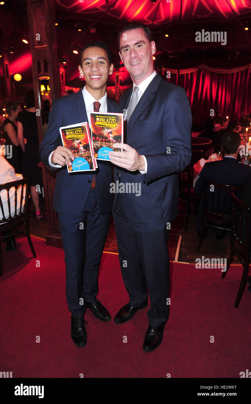 Premiere of Palazzo at Spiegelpalast. Featuring: David Hermlin, Andrej ...