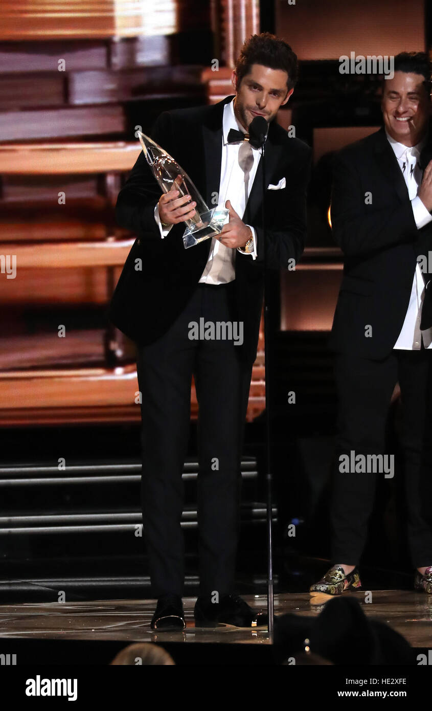 50th Annual CMA Awards Show at The Bridgestone Arena Featuring: Thomas ...