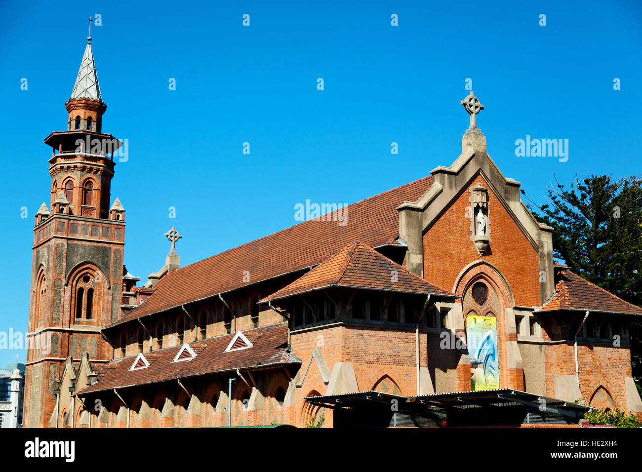 blur in south africa old church in city center of durban and religion ...