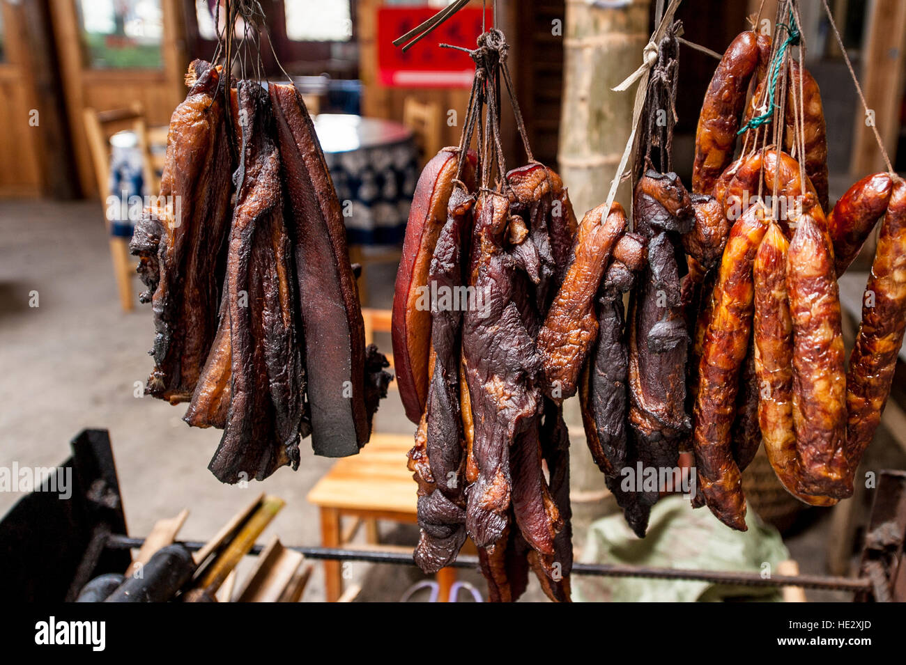 Asia Hong Kong Sausage Hi-res Stock Photography And Images
