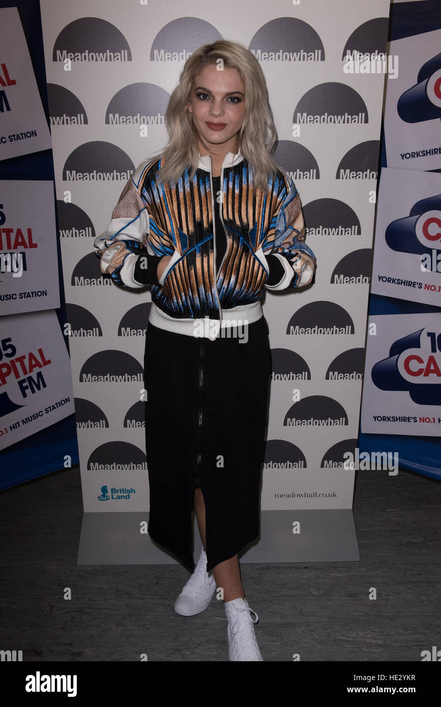 Christmas Lights Switch On at Meadowhall Sheffield Featuring: Louisa ...