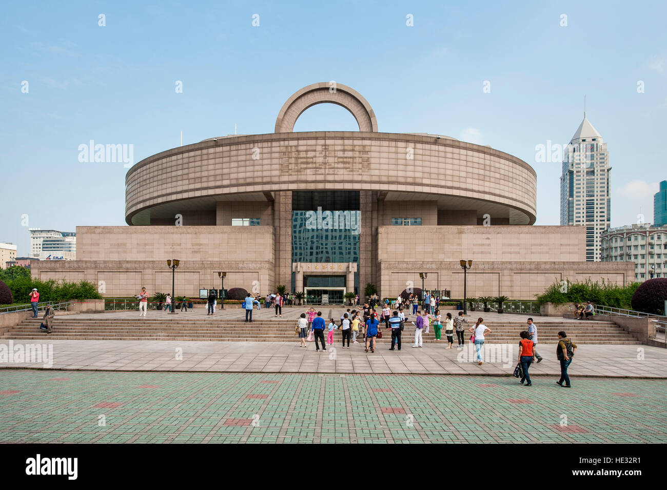 Shanghai Museum, People's Square Shanghai, China Stock Photo - Alamy