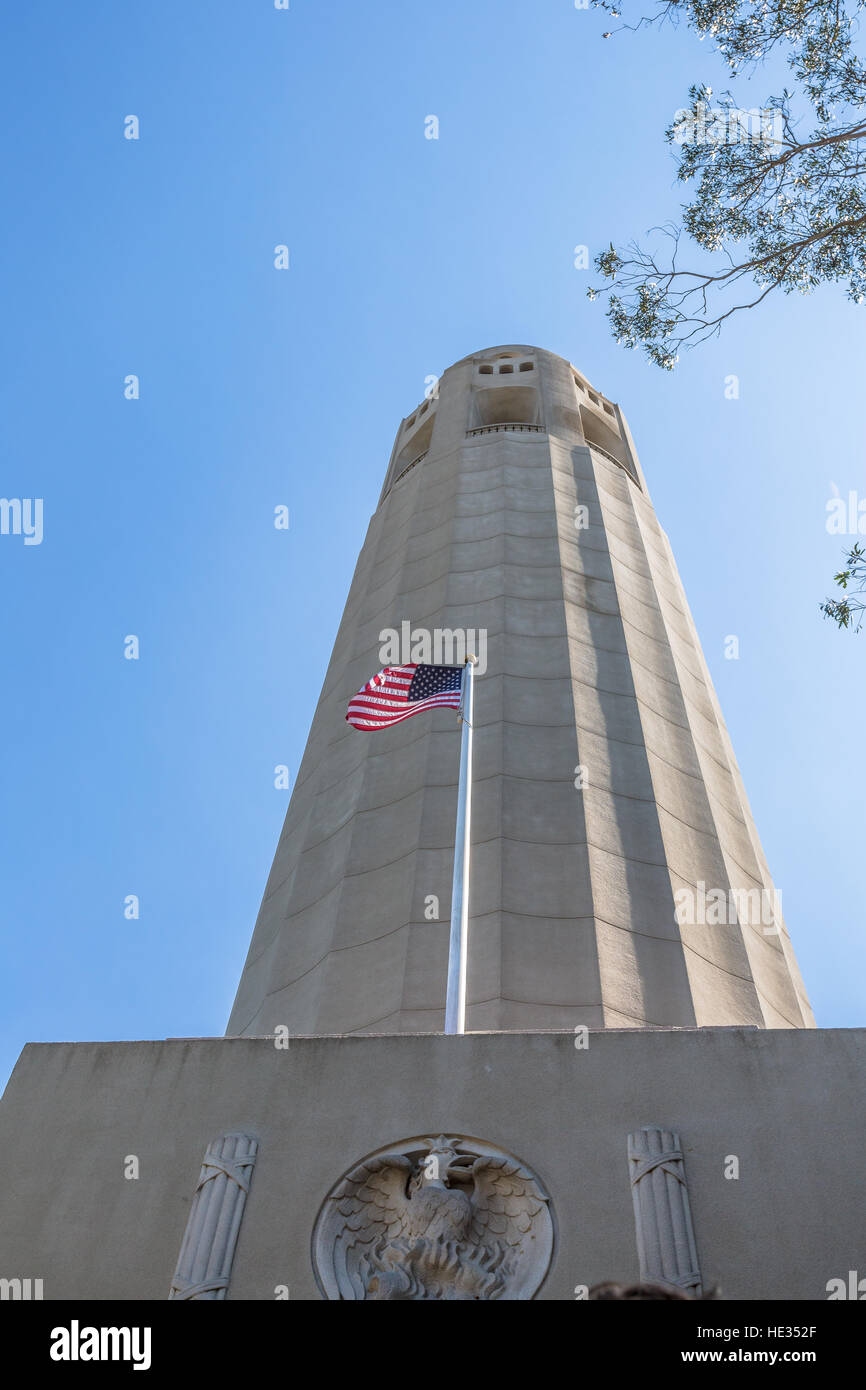 The Coit Tower Stock Photo - Alamy