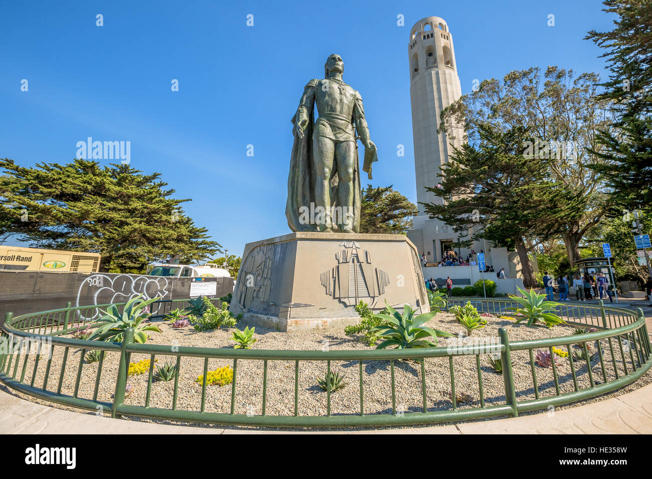 Coit Tower Telegraph Hill Stock Photo - Alamy Coit Tower Telegraph Hill Stock Photo - Alamy