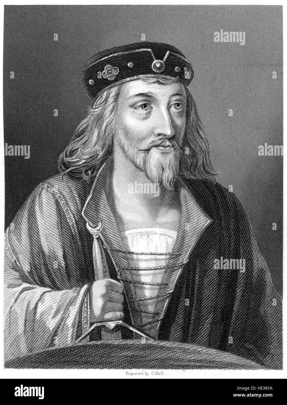 An engraving of James I from the Original Engraving in Pinkerton's ...