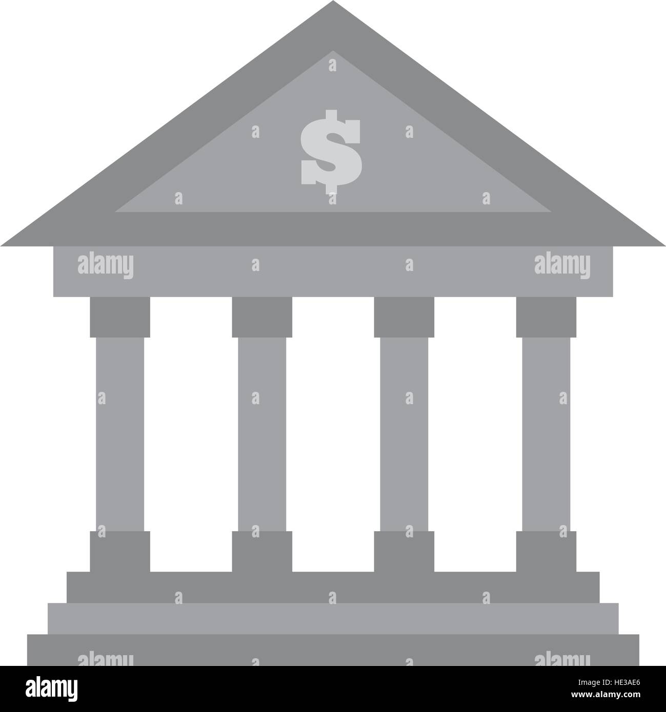 building bank money finance vector illustration eps 10 Stock Vector ...