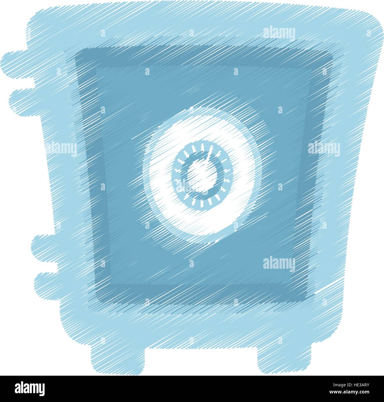 Hand draw save box money hi-res stock photography and images - Alamy