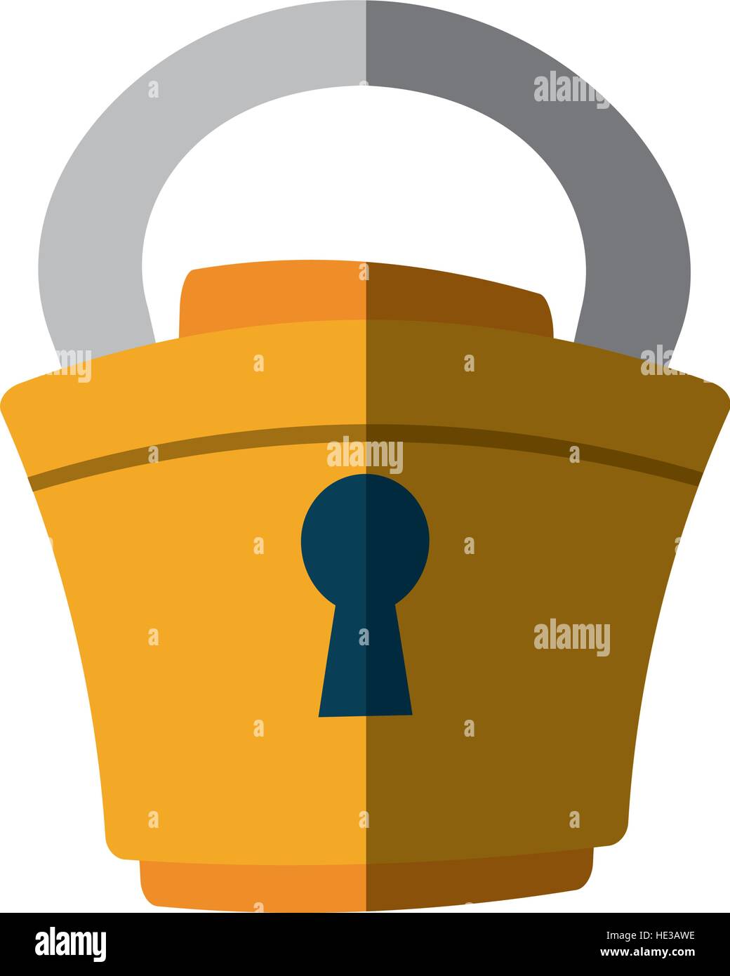 Security fraud padlock icon Stock Vector Images - Alamy