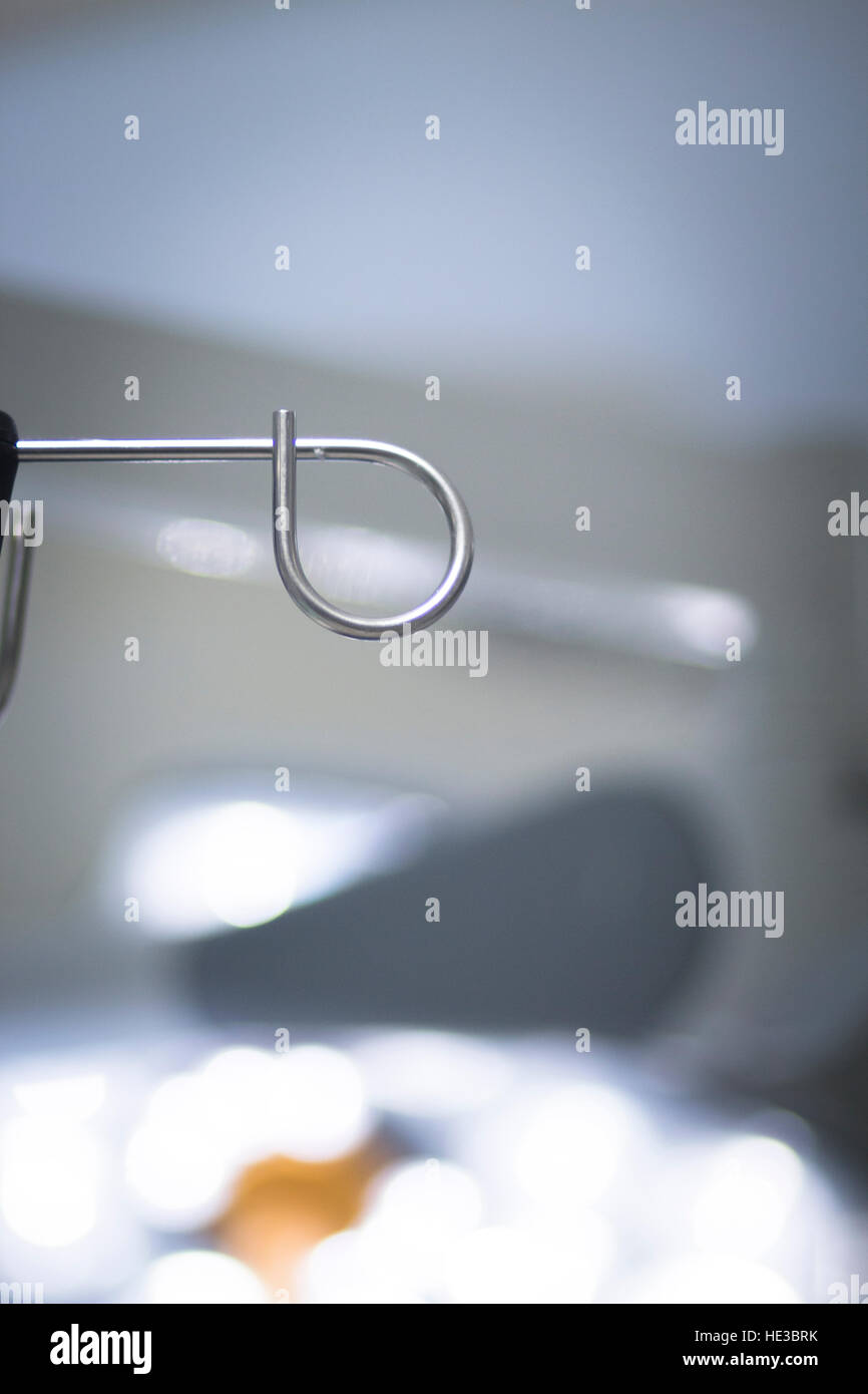 Medical intravenous IV drip stand in hospital used to replace liquids ...