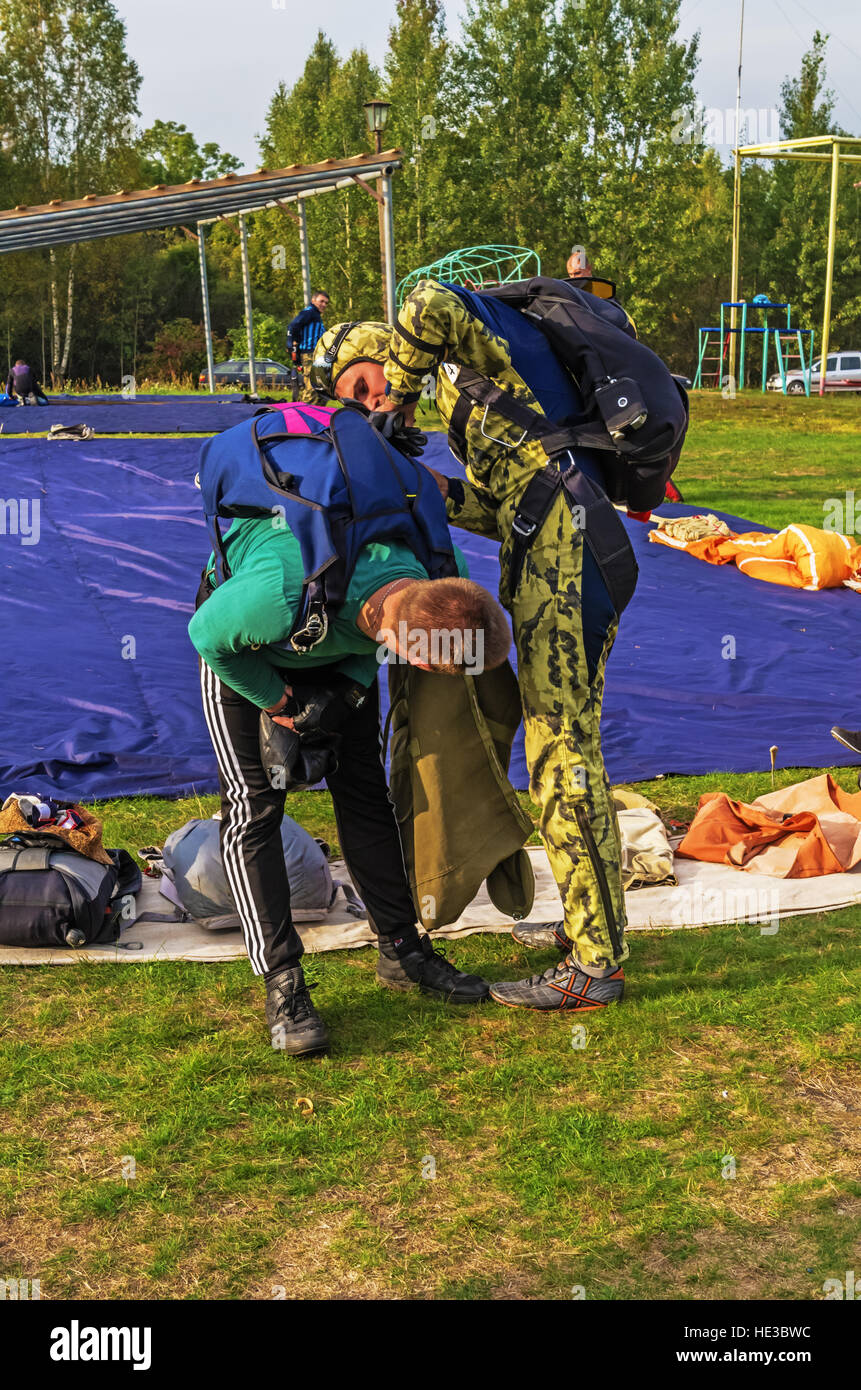 Parachutists - 2014 Stock Photo - Alamy