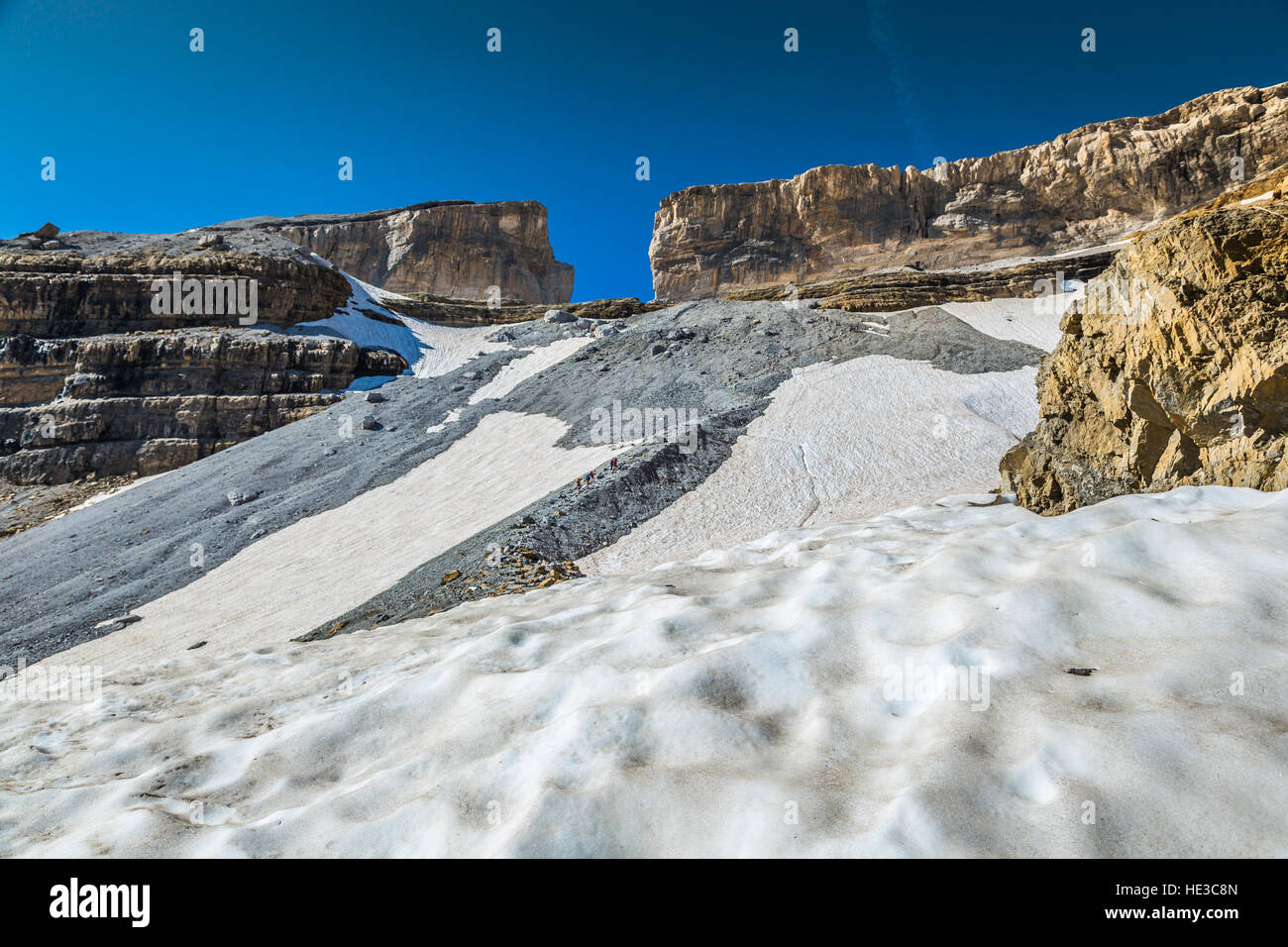 Roland Gap, Cirque de Gavarnie in the Pyrenees Stock Photo - Alamy