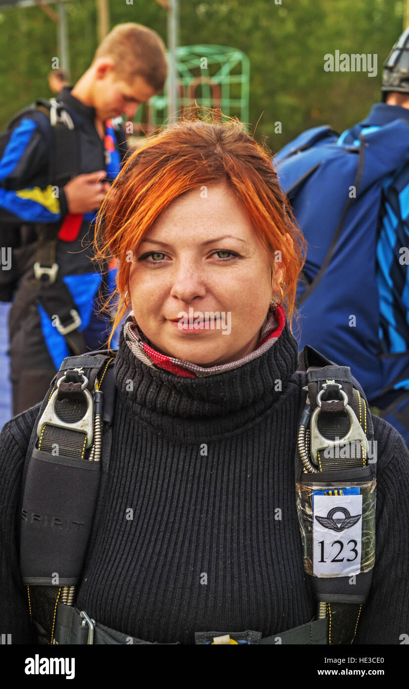 Parachutists - 2014. Portrait Stock Photo - Alamy