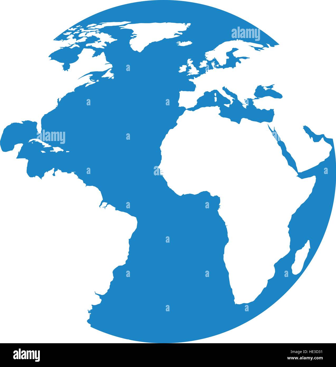 world planet earth maps vector illustration design Stock Vector Image ...