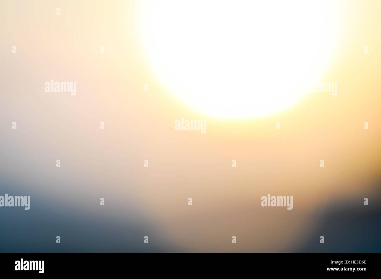 sunset, sunrise or sun in blur background Stock Photo - Alamy