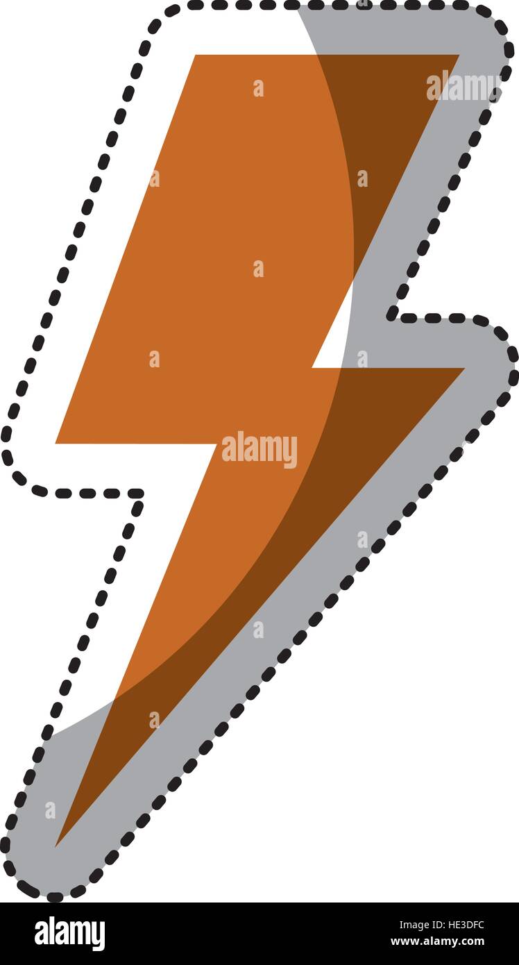 ray storm isolated icon vector illustration design Stock Vector Image ...