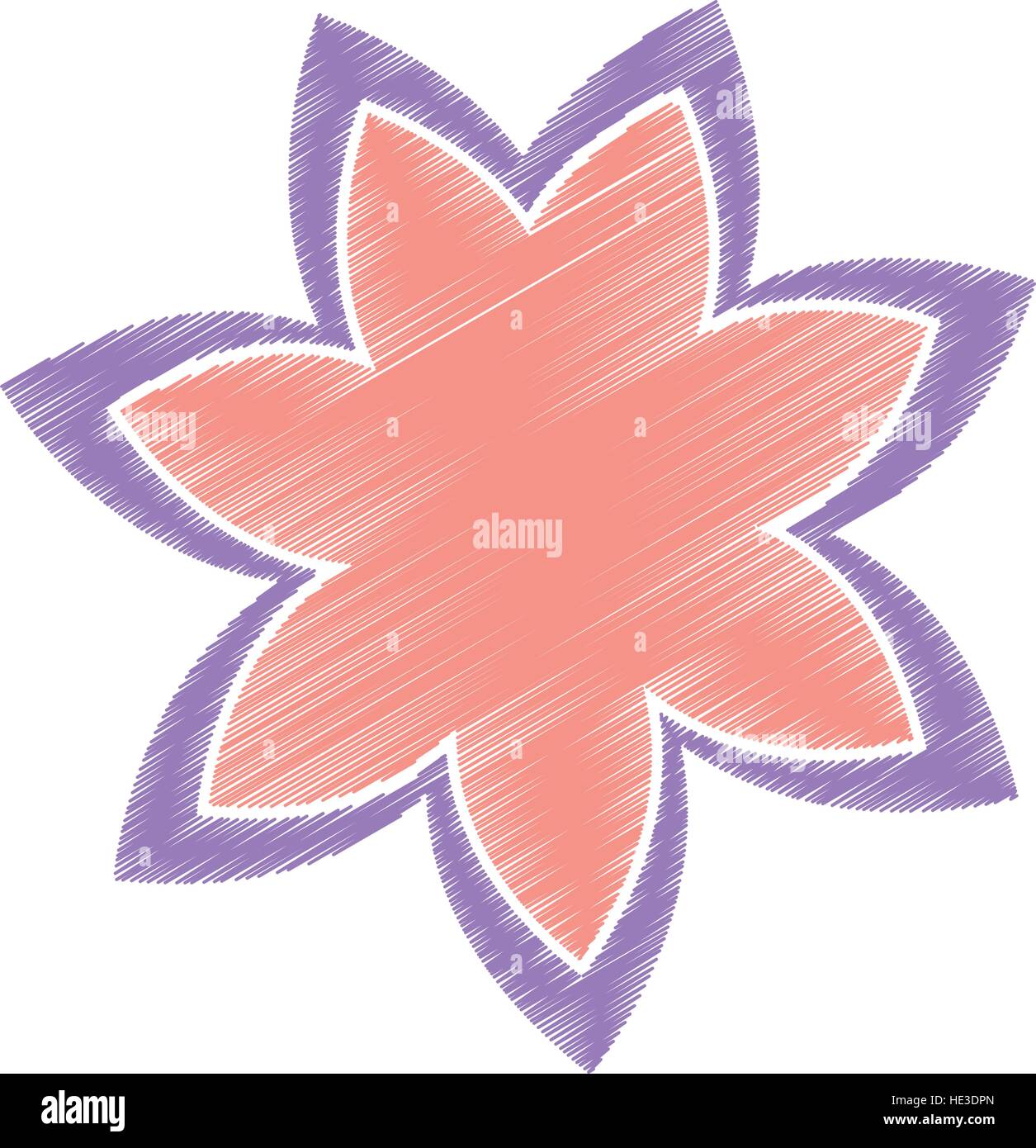 flower drawing isolated icon vector illustration design Stock Vector ...